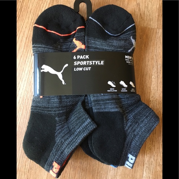 Puma | Underwear & Socks | Puma Men Socks 6 Pairs Pack Sportstyle Low ...
